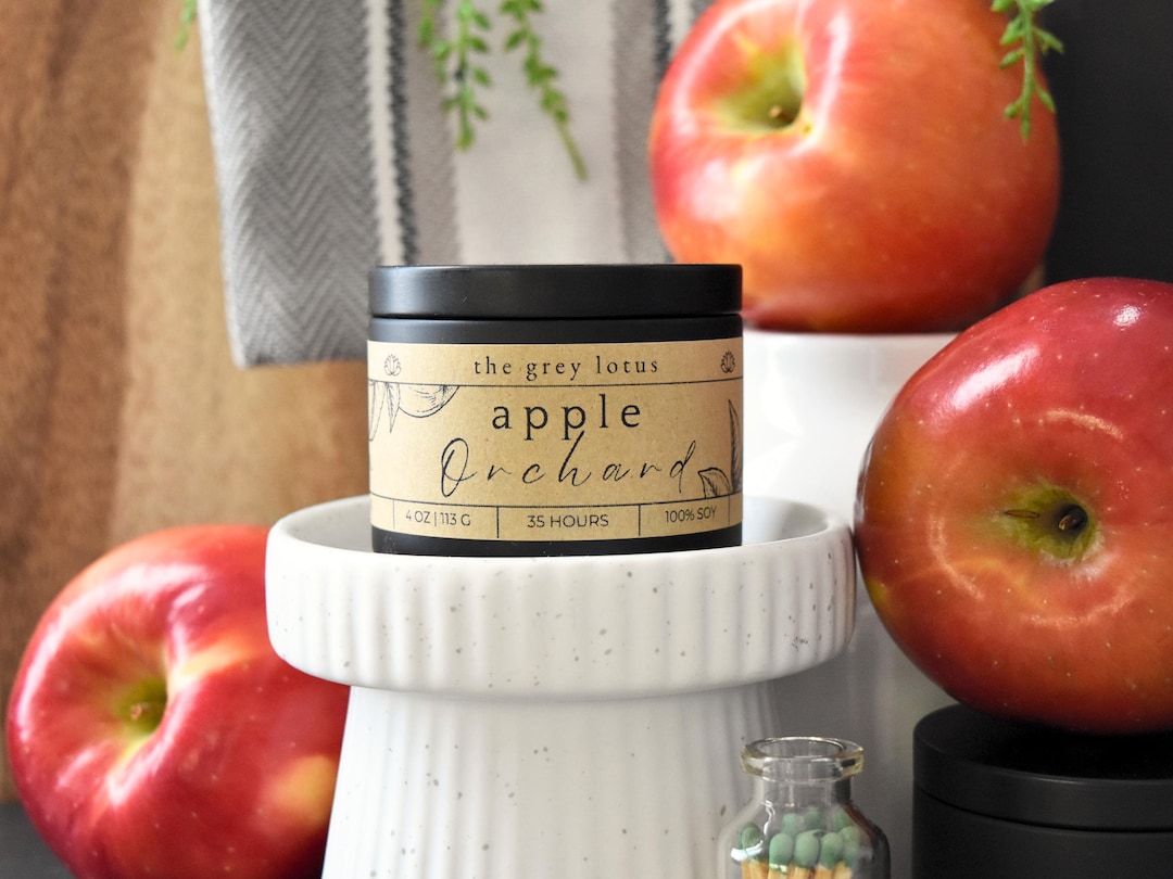 Apple Orchard Candle, Smell of Fall, Autumn Home Décor, Sweet ...