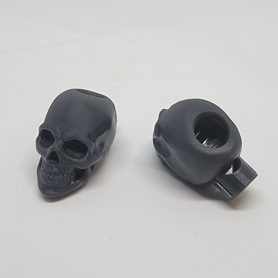 Decorative Draw String Lock Skulls (2 Skulls) (gray) - Etsy