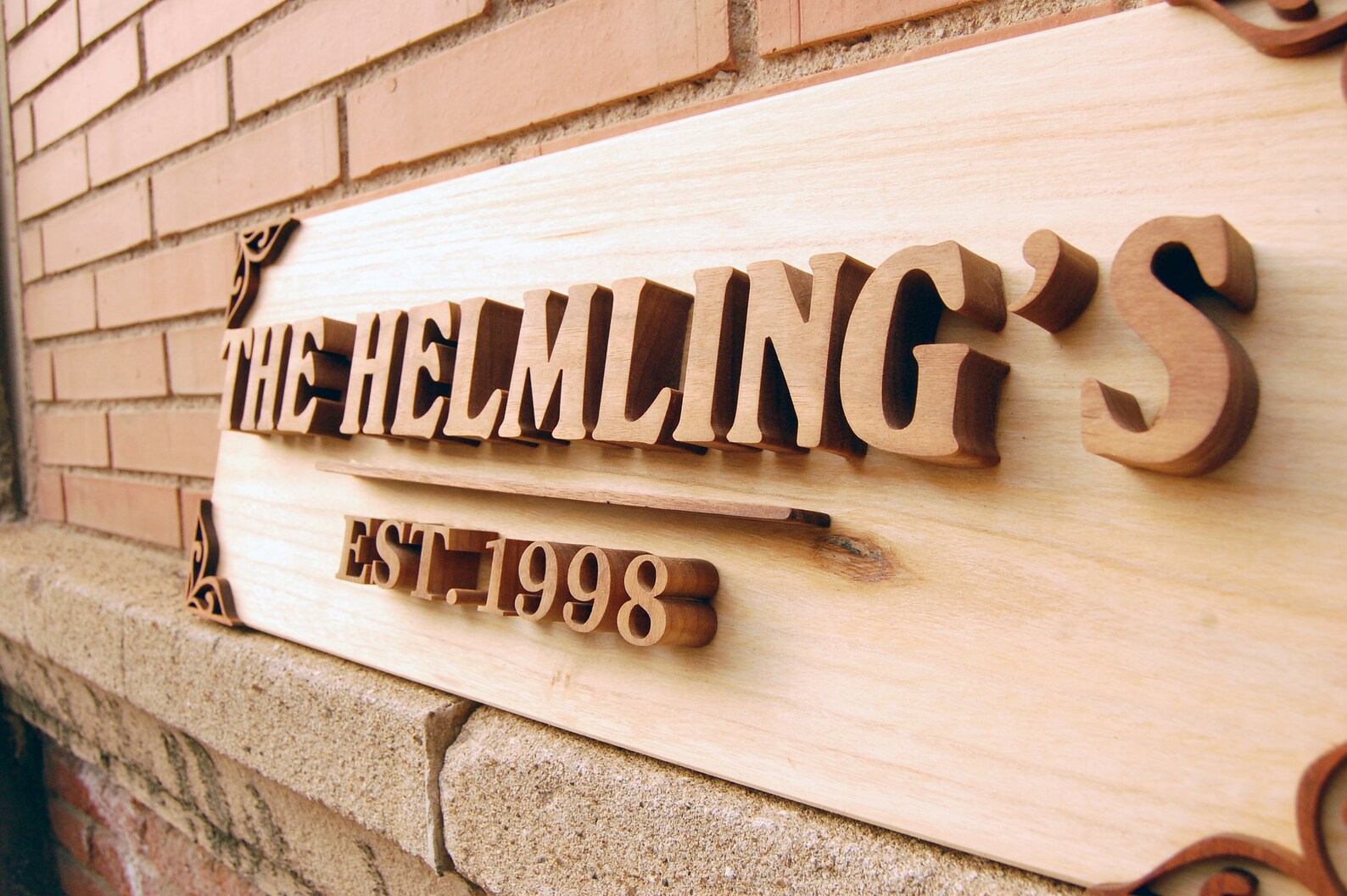 Family Name Sign | Etsy