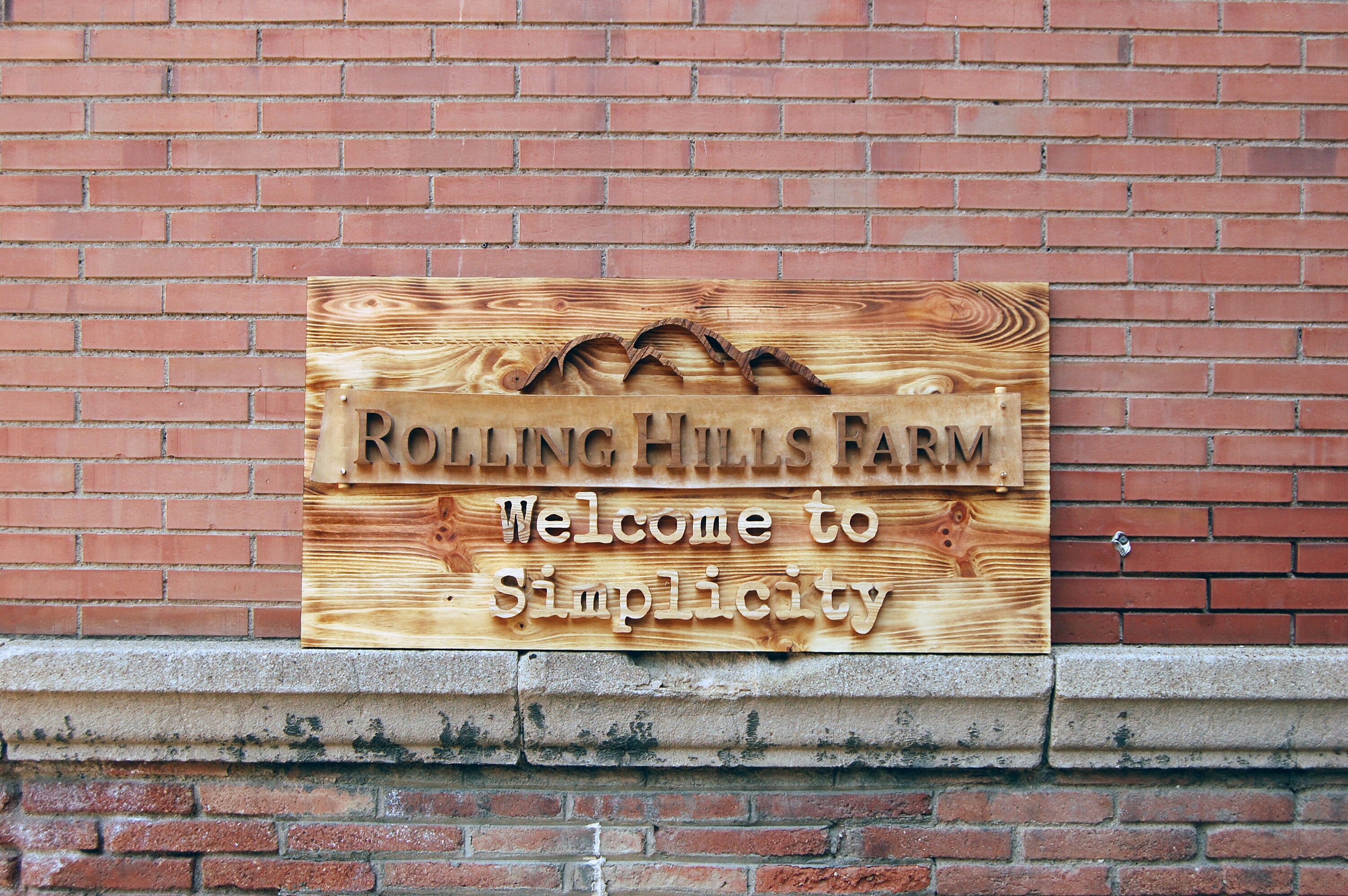 Rustic Outdoor Farm Sign - Etsy