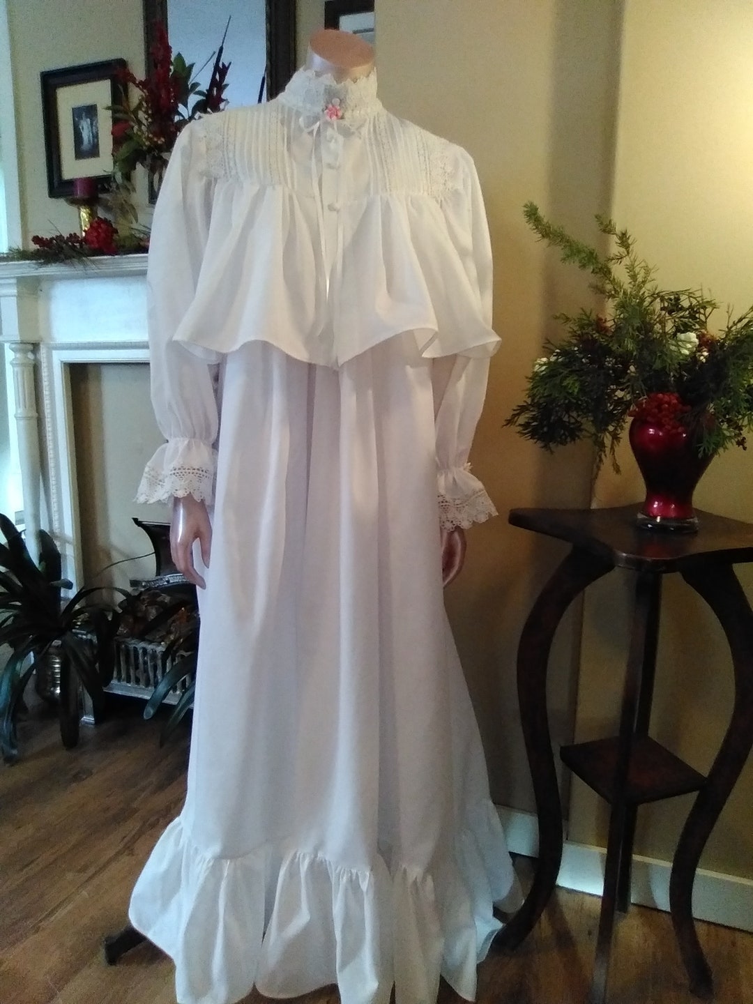 Victorian Kate Nightgown & Bedjacket Ensemble - Etsy