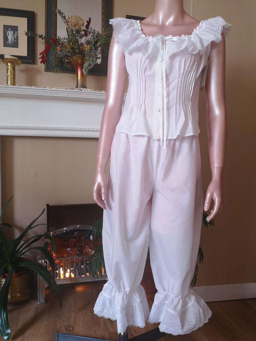 Vintage Inspired Camisole & Pantaloons.....custom Made - Etsy Norway