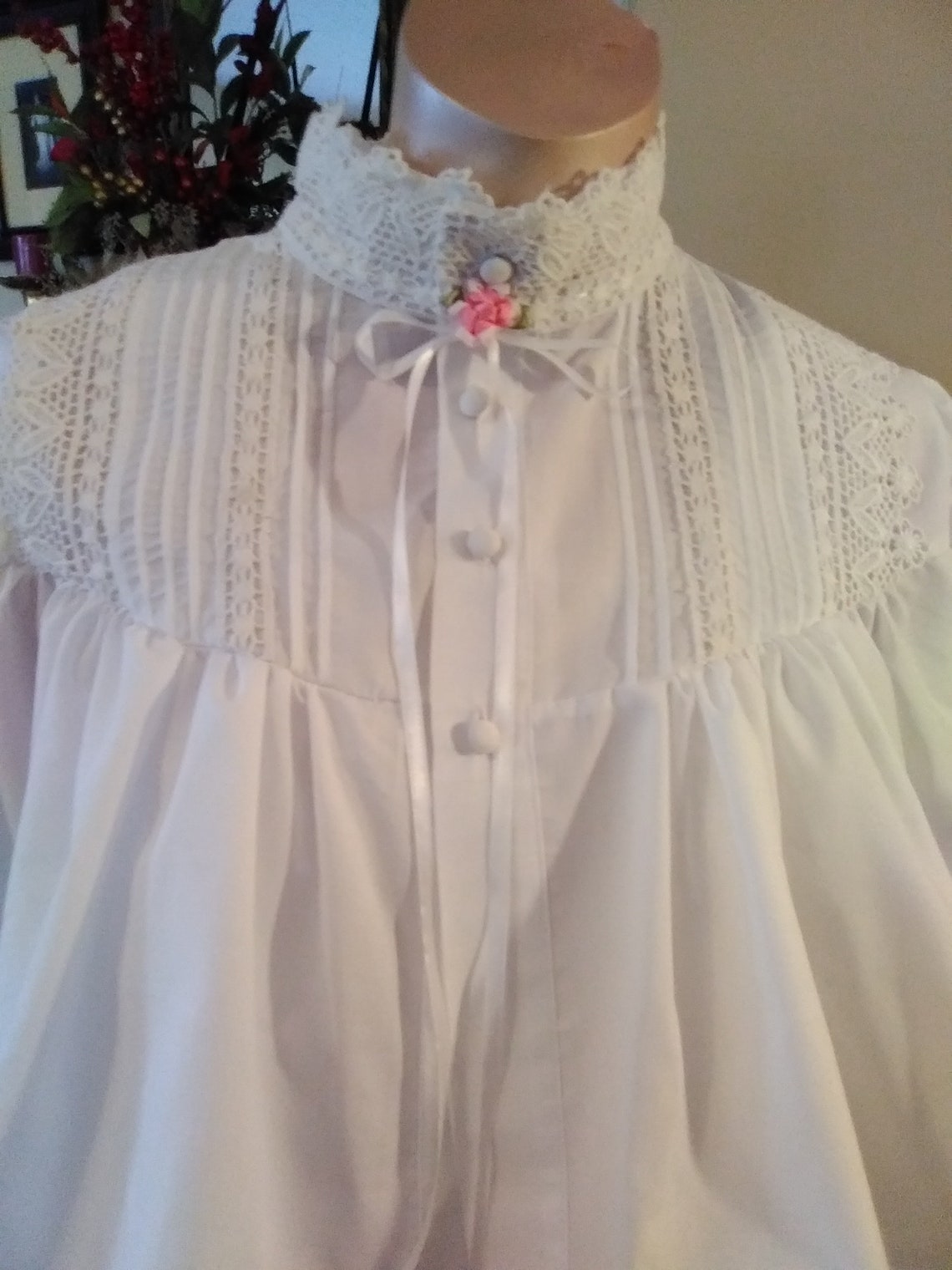 Victorian Kate Nightgown & Bedjacket Ensemble - Etsy