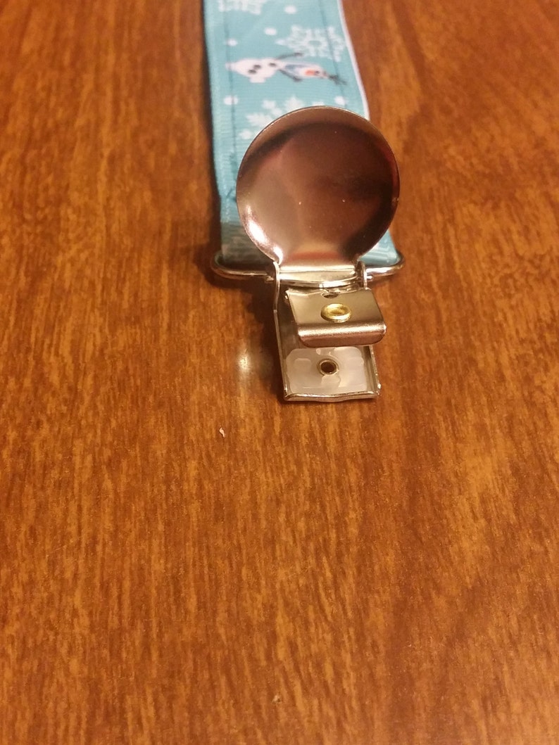 Disney Frozen Olaf Pacifier Clip - Etsy