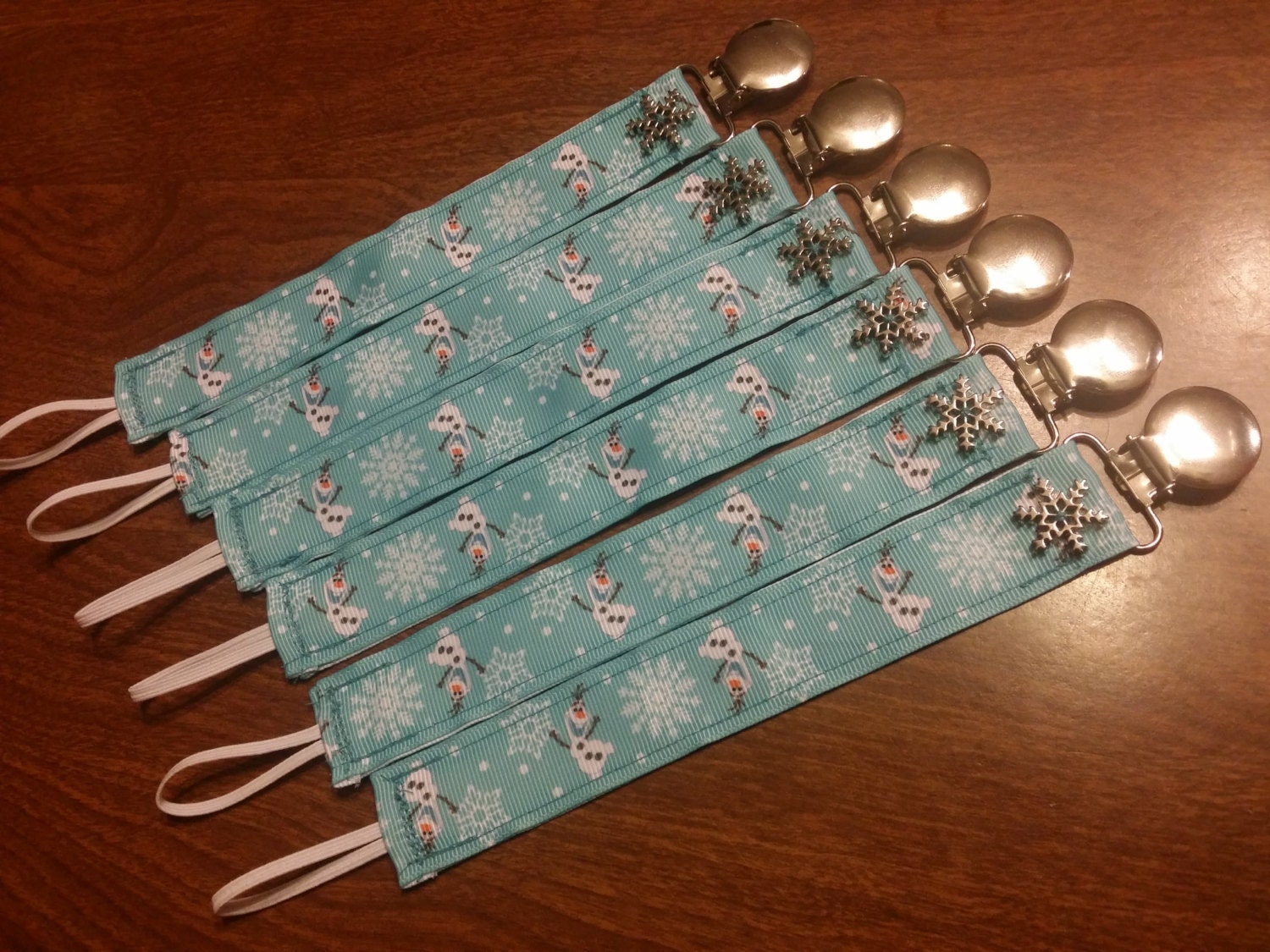 Disney Frozen Olaf Pacifier Clip - Etsy