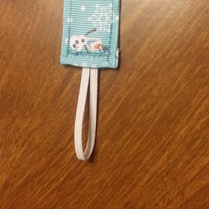 Disney Frozen Olaf Pacifier Clip - Etsy