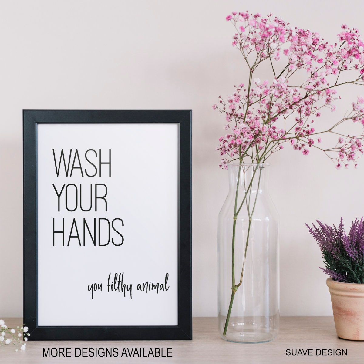 Bathroom Prints Minimalist Posters Large Prints Quotes Wall - Etsy