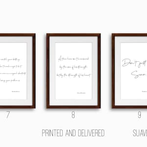 Set of 3 Motivational Walt Disney Quotes Prints Famous Wall Art ...