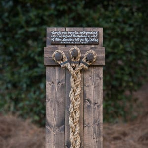 Wedding Braid W/ Scripture Cord of Three Strands God's - Etsy
