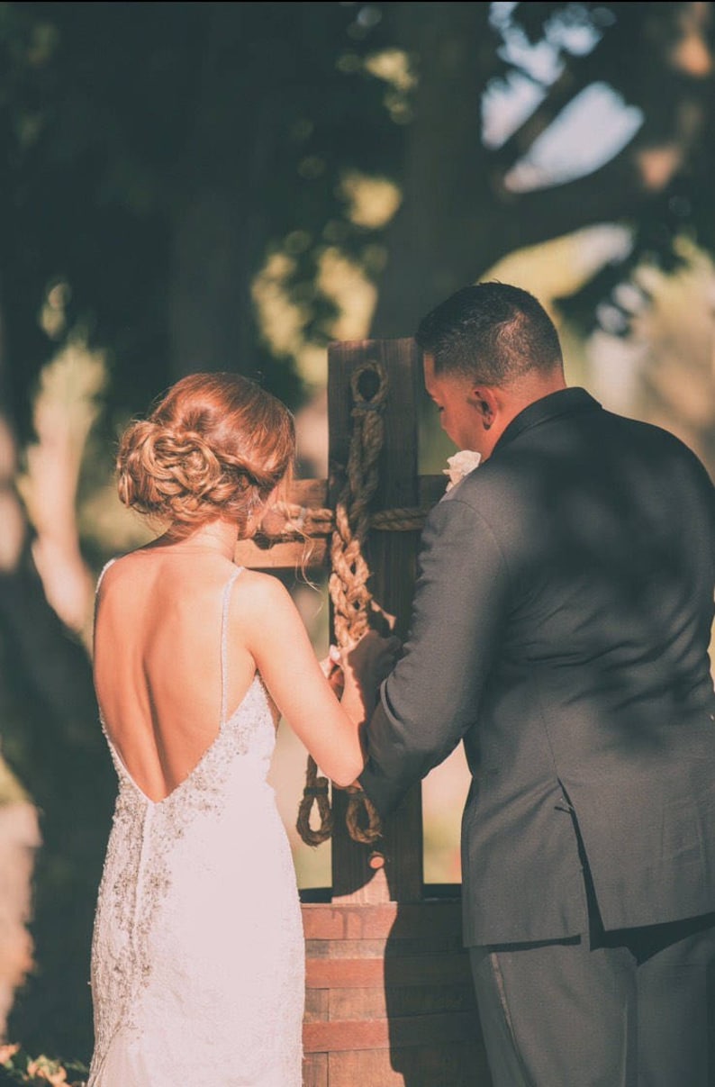 Wedding Braid Cross Cord of Three Strands God's Knot - Etsy