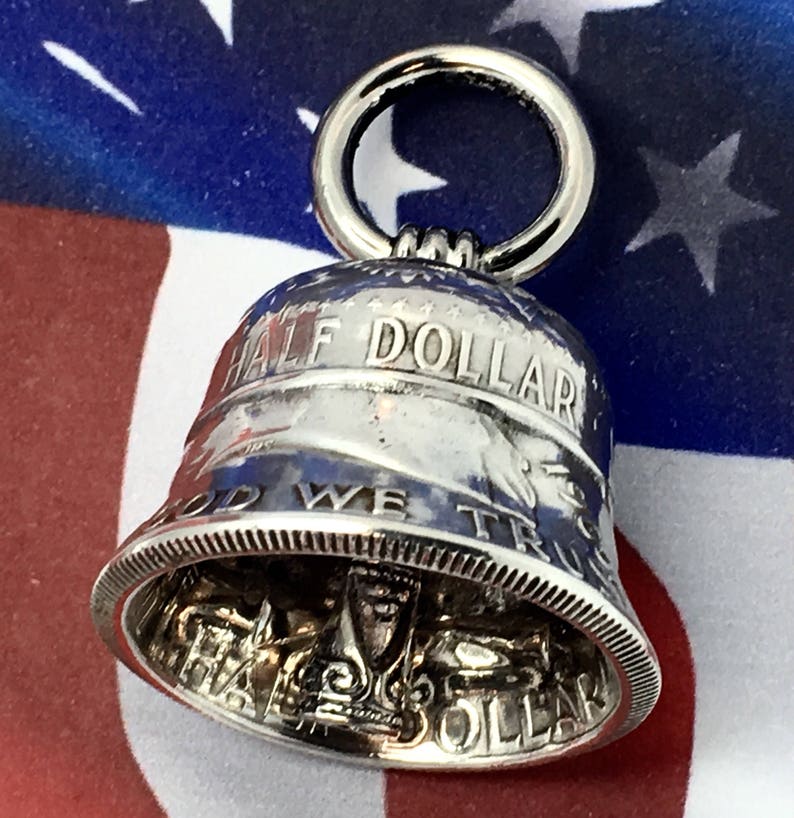 Coin Bell Handmade Franklin Half Dollar 90% Silver Pick | Etsy