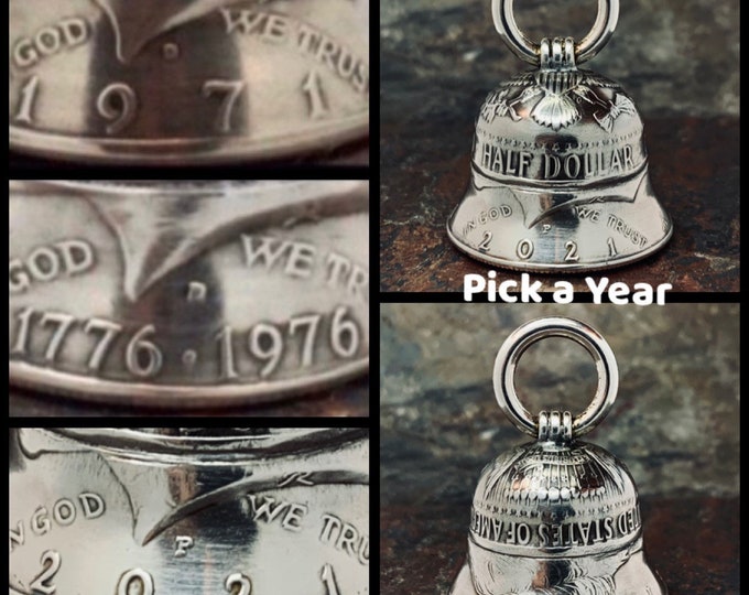 Coin Bell Handmade select a Year: 1971 2021 - Etsy