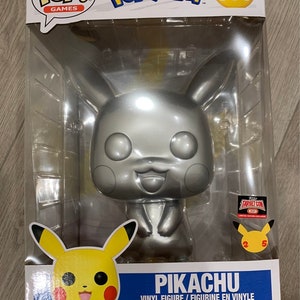 Pikachu Metallic Funko POP - Etsy