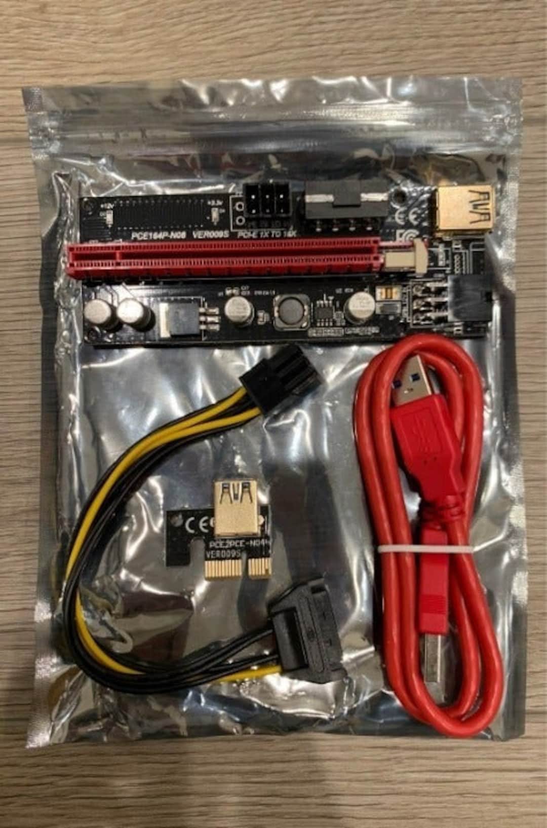 GPU PCI-E Riser USB 3.0 - Etsy