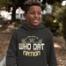 Who Dat Nation New Orleans color Youth-sized Hoodie - Etsy