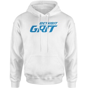 Grit Detroit Football Adult Hoodie Sweatshirt, Sporty Hoodie, Unique ...