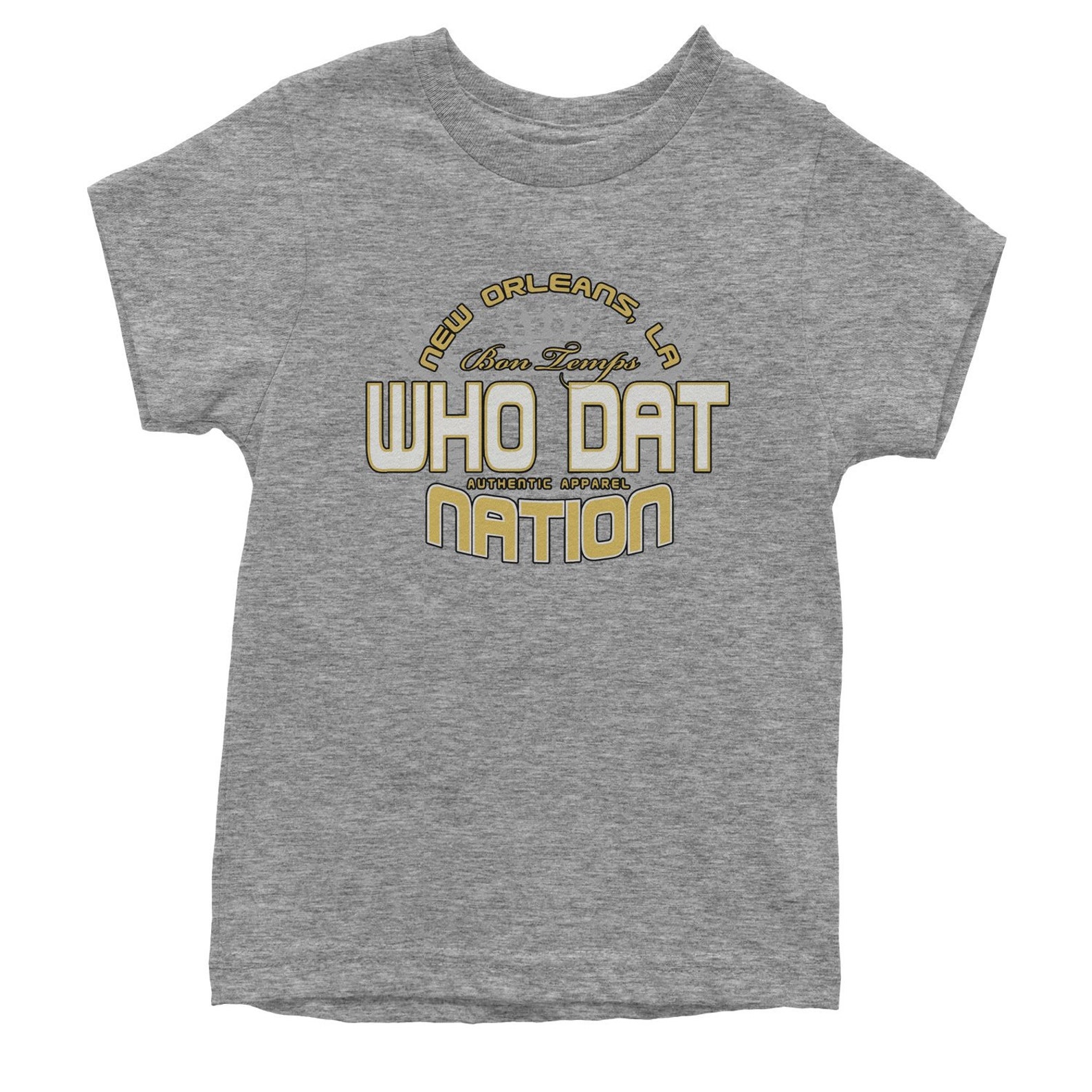 Who Dat Nation New Orleans color Youth T-shirt | Etsy