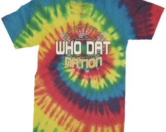 Who Dat Nation New Orleans color Cropped T-shirt | Etsy