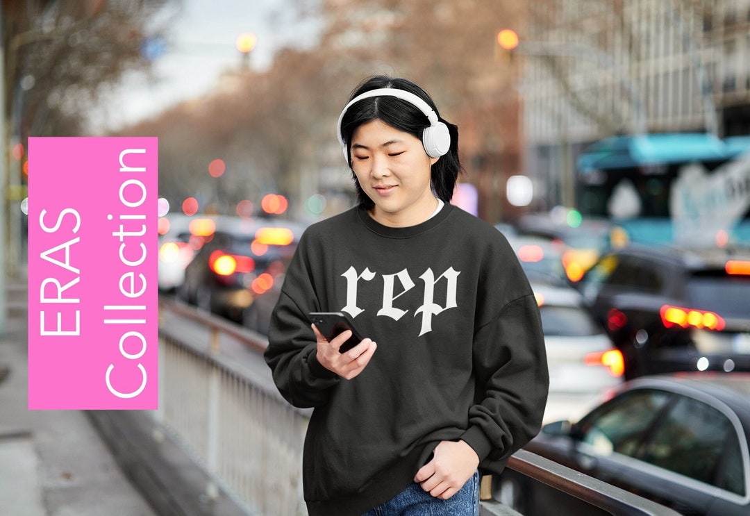 REP Sweatshirt, Reputation Crewneck, Eras Jumper, Fall Style Sweatshirt ...