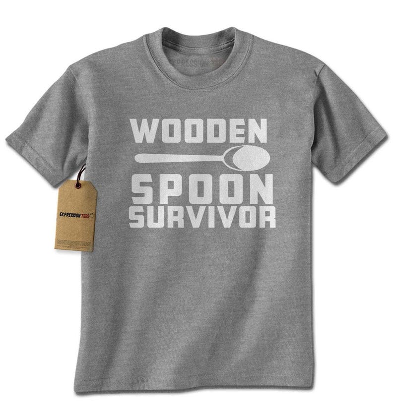 Wooden Spoon Survivor Mens Tshirt Funny Shirts Funny Italian - Etsy