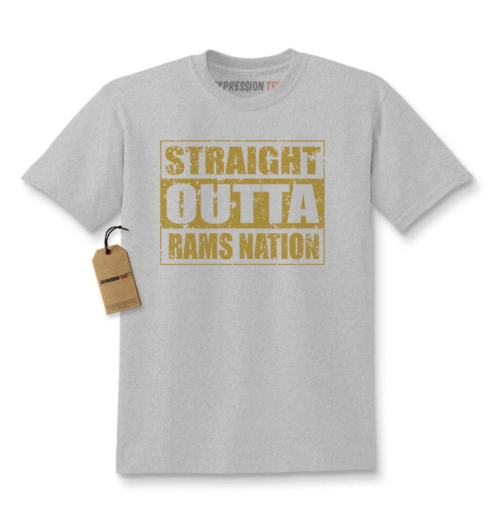 Straight Outta Rams Nation Football Kids T-shirt | Etsy