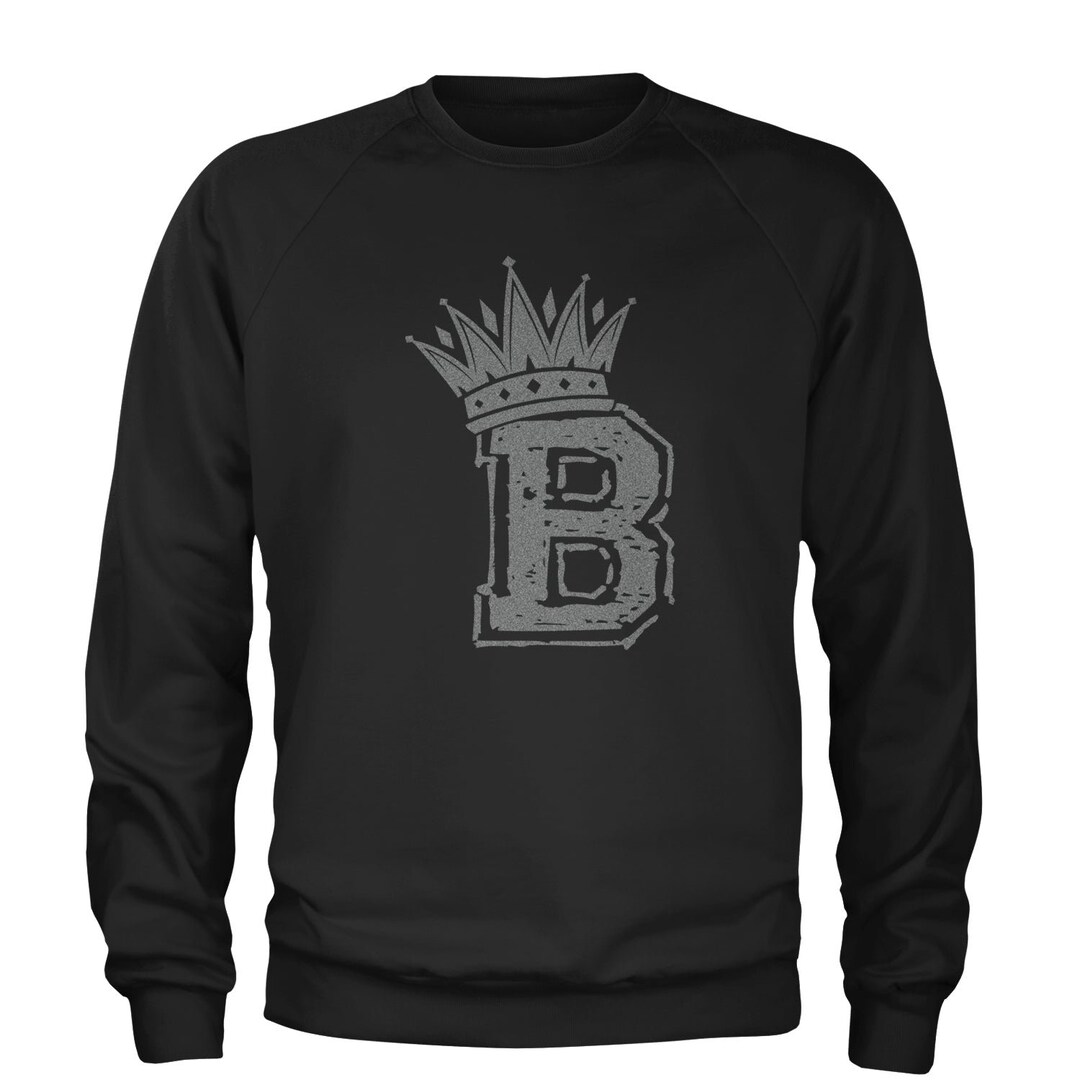 Queen Bee Letter B and African Crown Metallic Silver Witty - Etsy