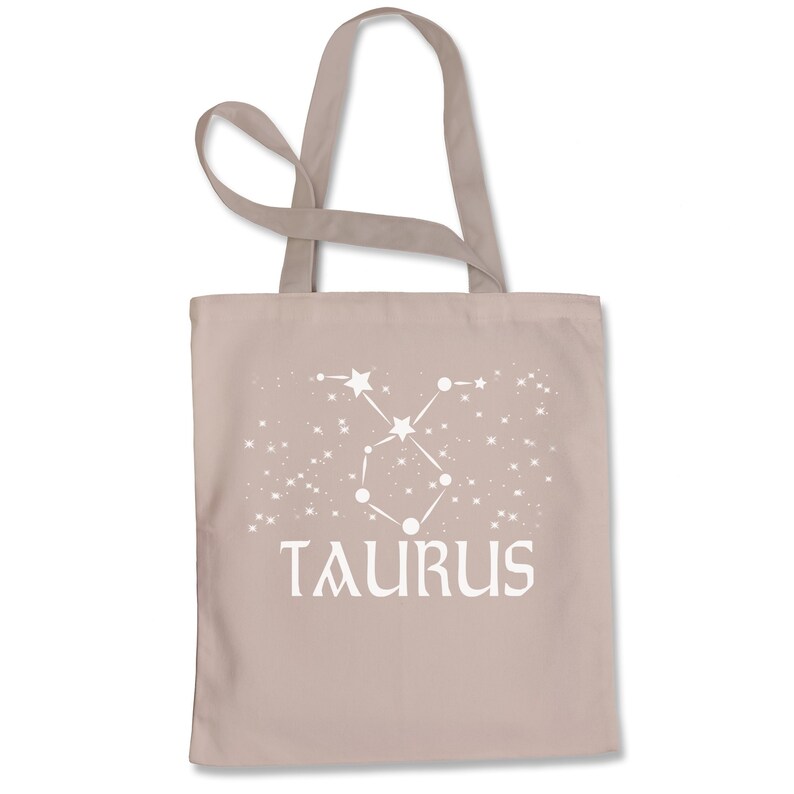Taurus Zodiac Star Chart Shopping Tote Bag - Etsy