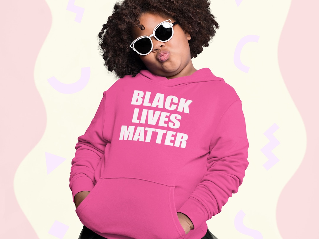 Black Lives Matter BLM Youth-sized Hoodie - Etsy