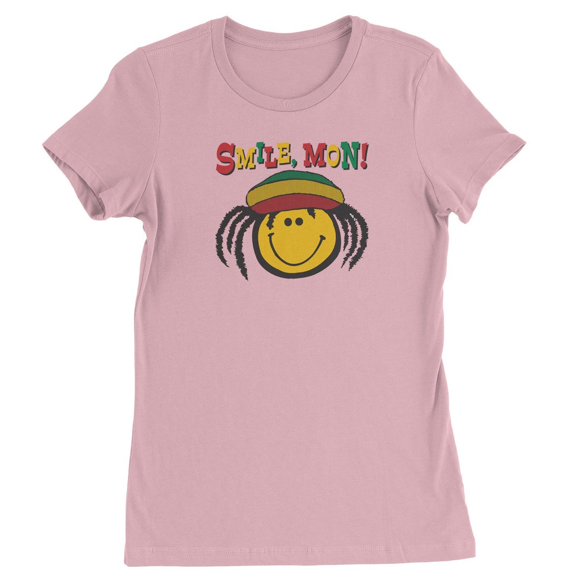 Smile Mon Funny Face Womens T-shirt - Etsy