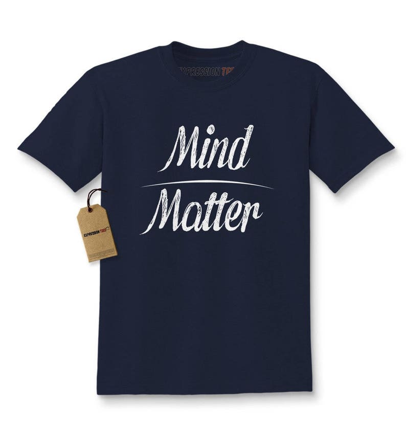 Mind Over Matter Kids T-shirt - Etsy