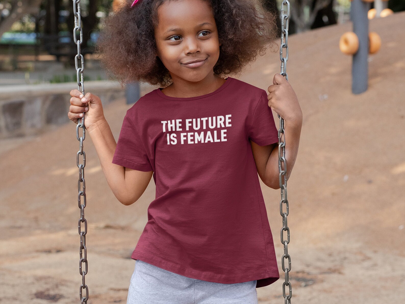 Kid’s the Future is Female Shirt, Printed Youth Feminism T-shirt ...