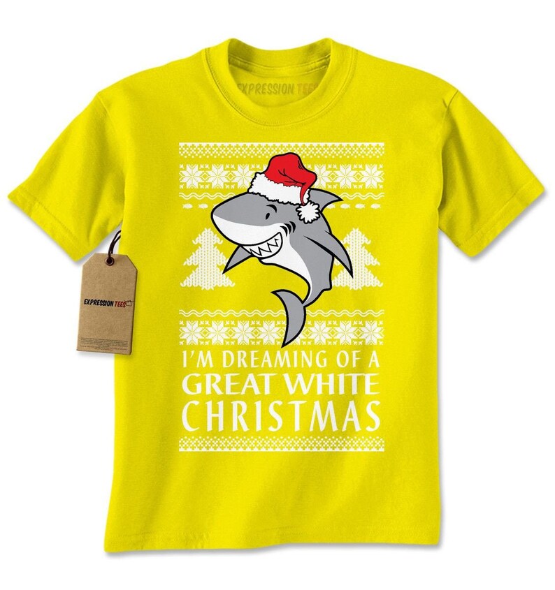 Dreaming Of A Great White Christmas Mens T-shirt | Etsy