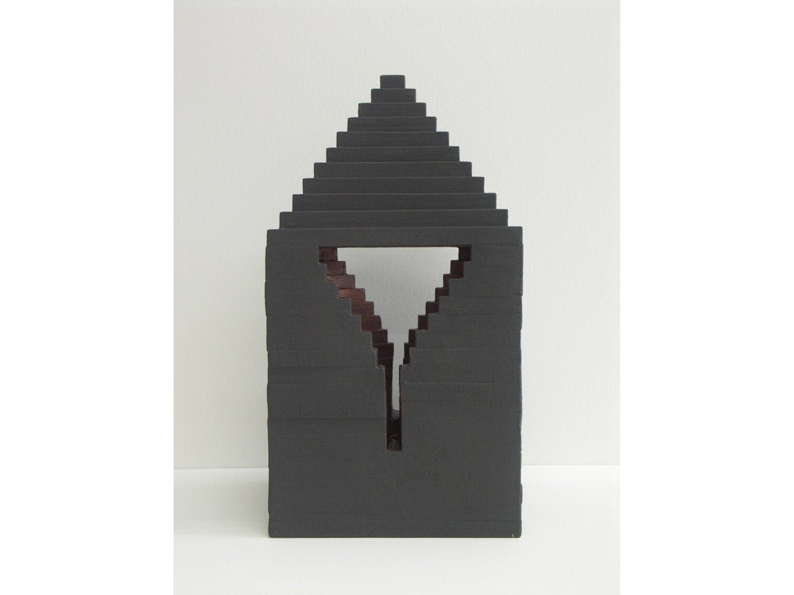 Pyramidal Keyhole | Minimalism | Wood Sculpture | Architecture ...
