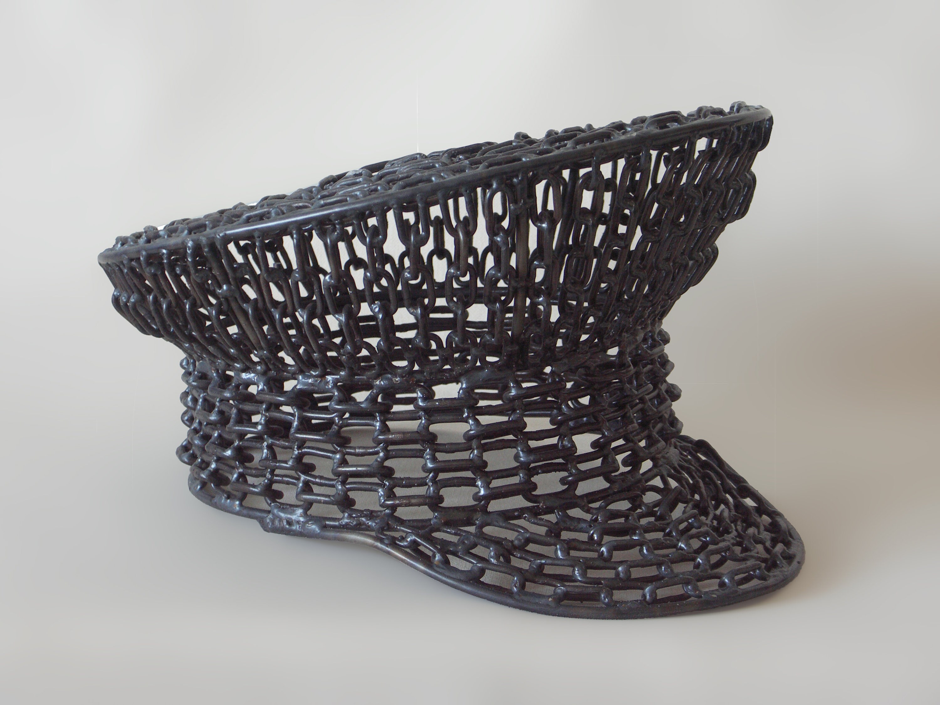 Handmade Modern Sculpture Parade Hat Hat Pop Art Fashion Art Metal ...