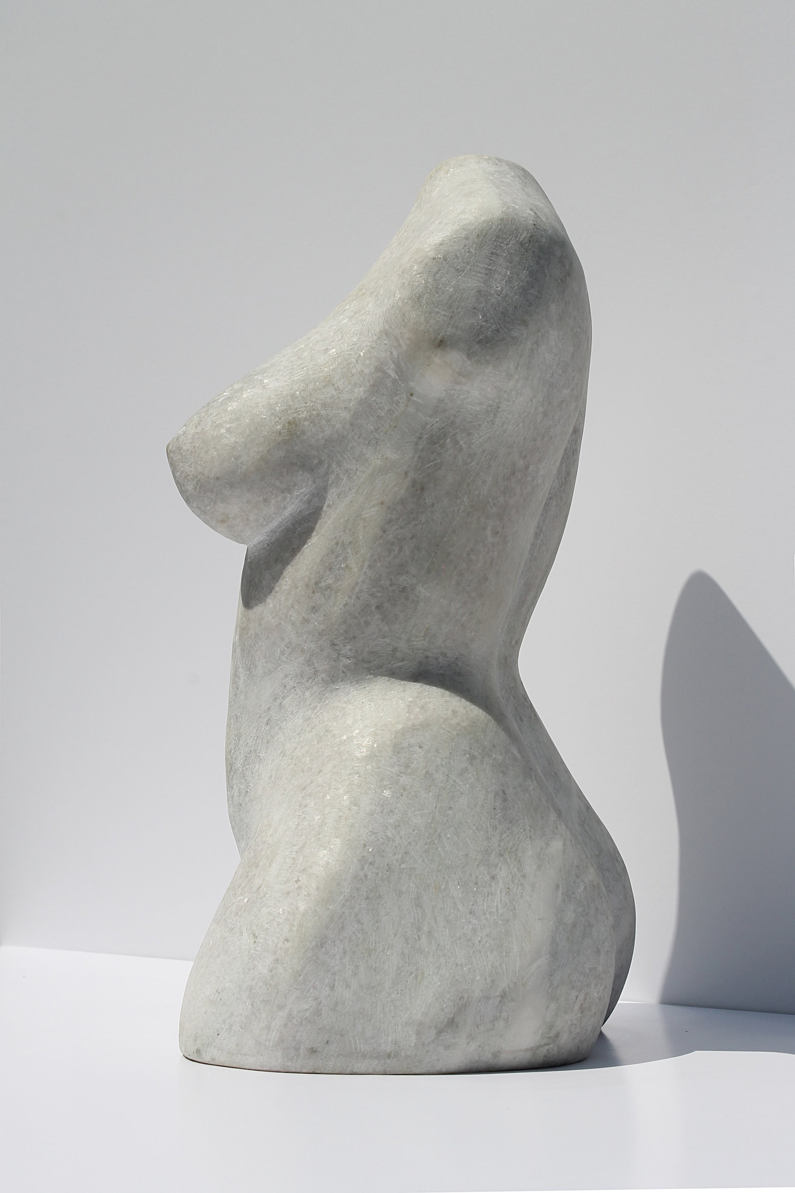 Modern Figurative Sculpture Calliope Marble Classic Art Female Torso ...