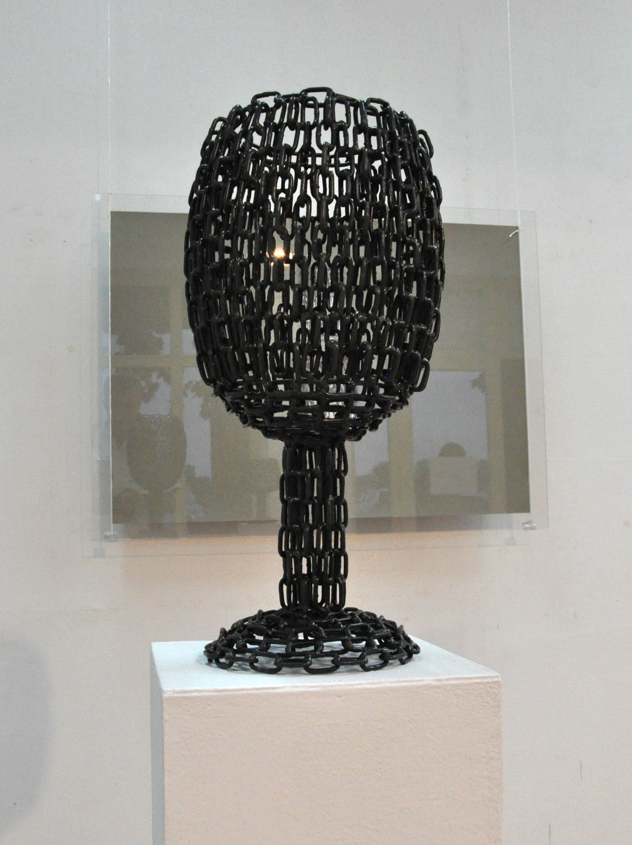 Handmade Metal Sculpture | Goblet | Associative Sculpture | Metal Art ...