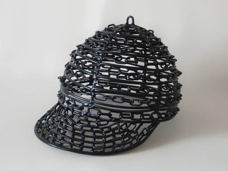 Handmade Sculpture | Baseball Cap | Sport Hat | Sports | Metal ...