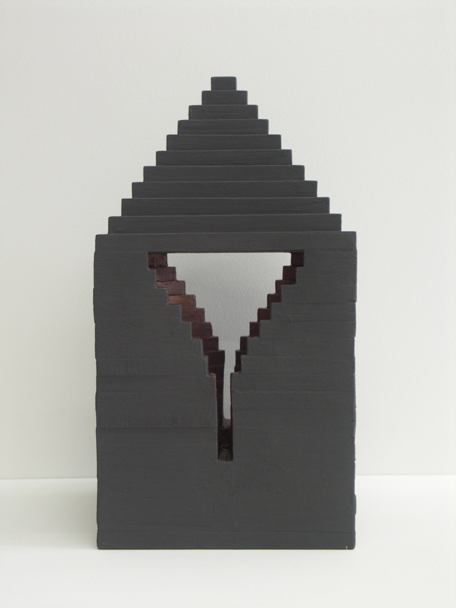 Pyramidal Keyhole | Minimalism | Wood Sculpture | Architecture ...