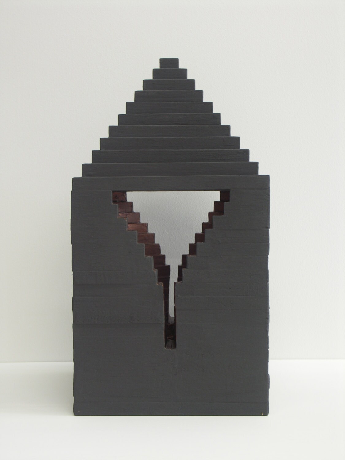 Pyramidal Keyhole | Minimalism | Wood Sculpture | Architecture ...