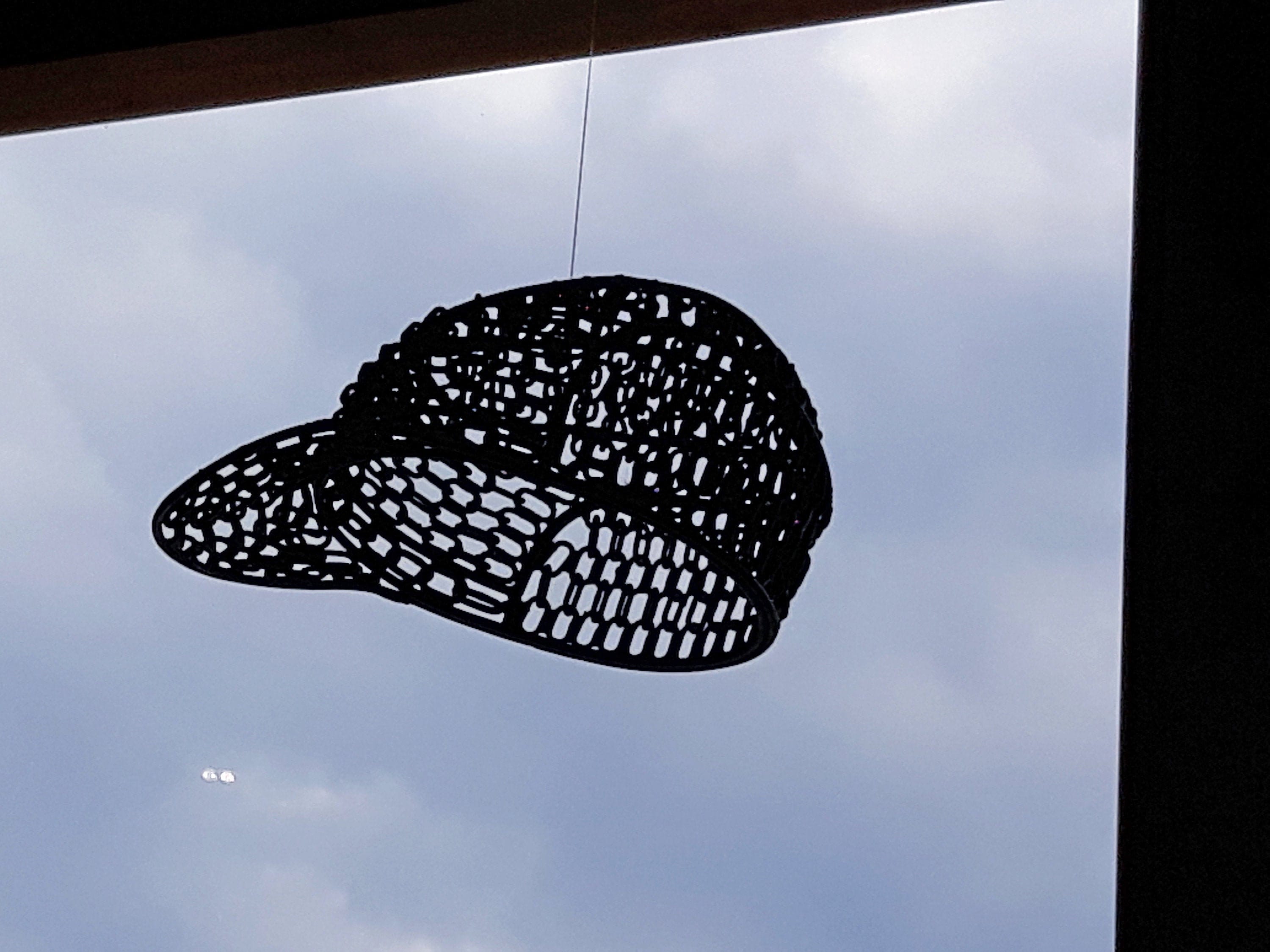 Modern Handmade Sculpture Hunting Hat Pop Art Fashion Art Metal Art ...