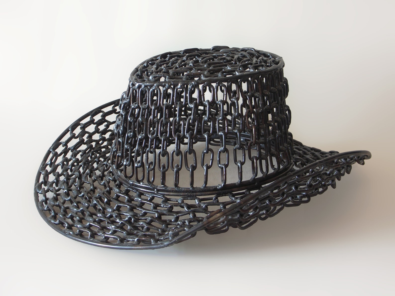 Original Sculpture | Cowboy Hat | Fashion Art | Hat | Iconic | Metal ...