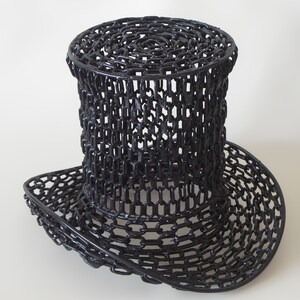 Original Modern Sculpture | Cylinder Hat | Fashion Art | Top Hat ...