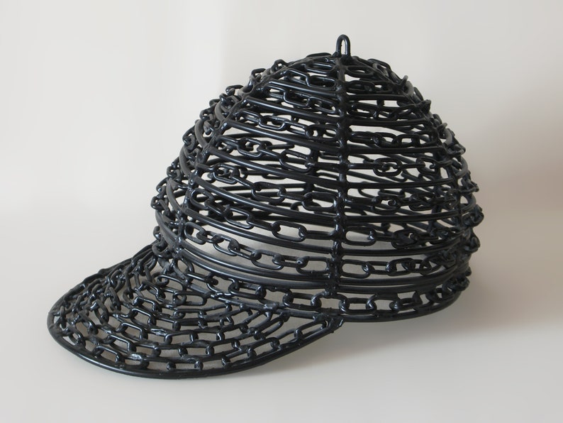 Handmade Sculpture | Baseball Cap | Sport Hat | Sports | Metal ...