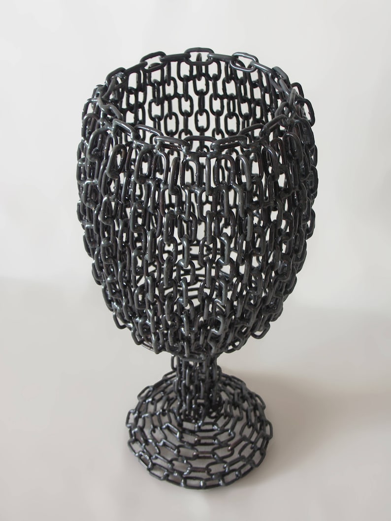 Handmade Metal Sculpture | Goblet | Associative Sculpture | Metal Art ...