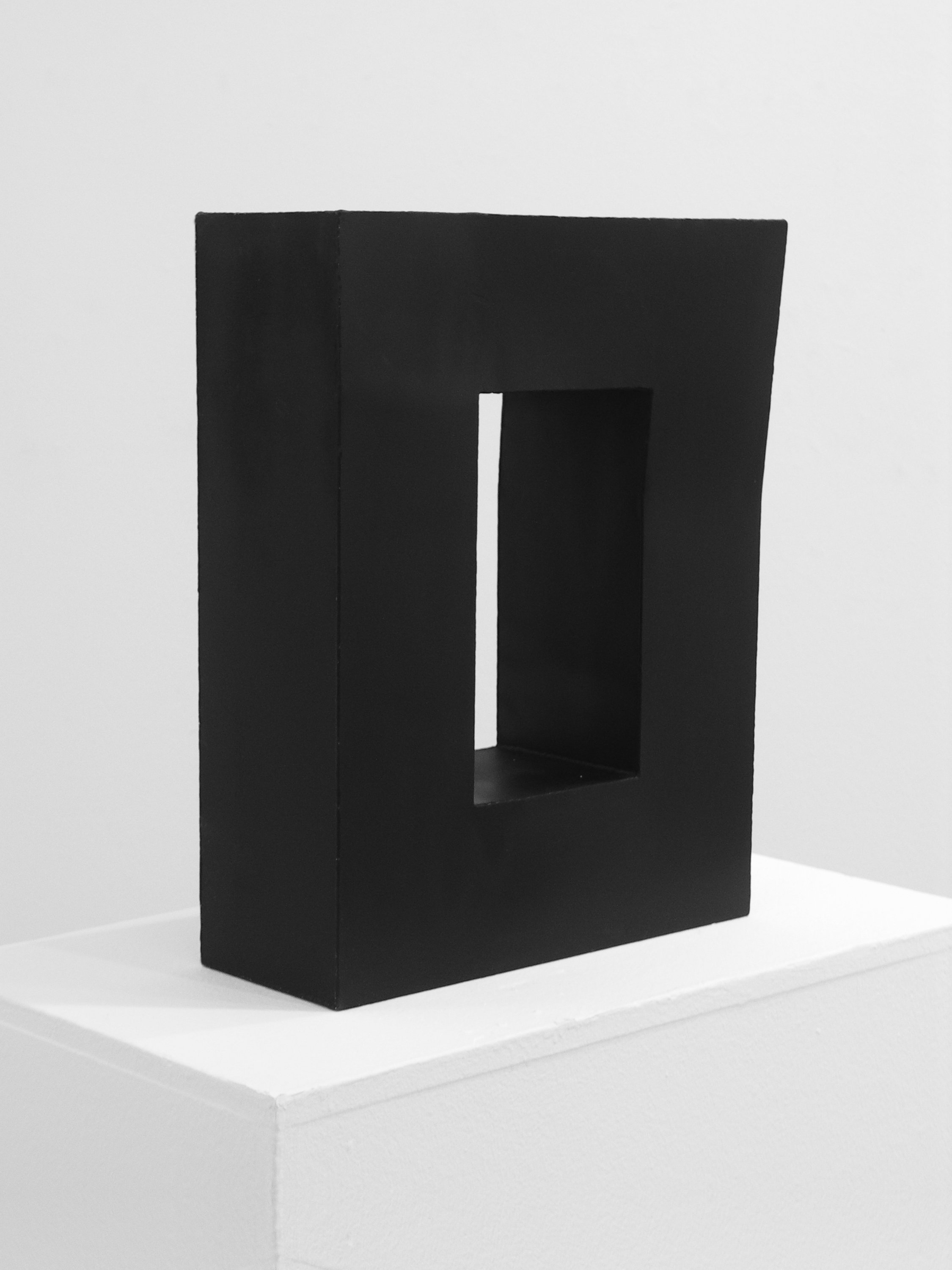 Modern Black Welded Metal Sculpture: Abstract Geometric Art - Etsy