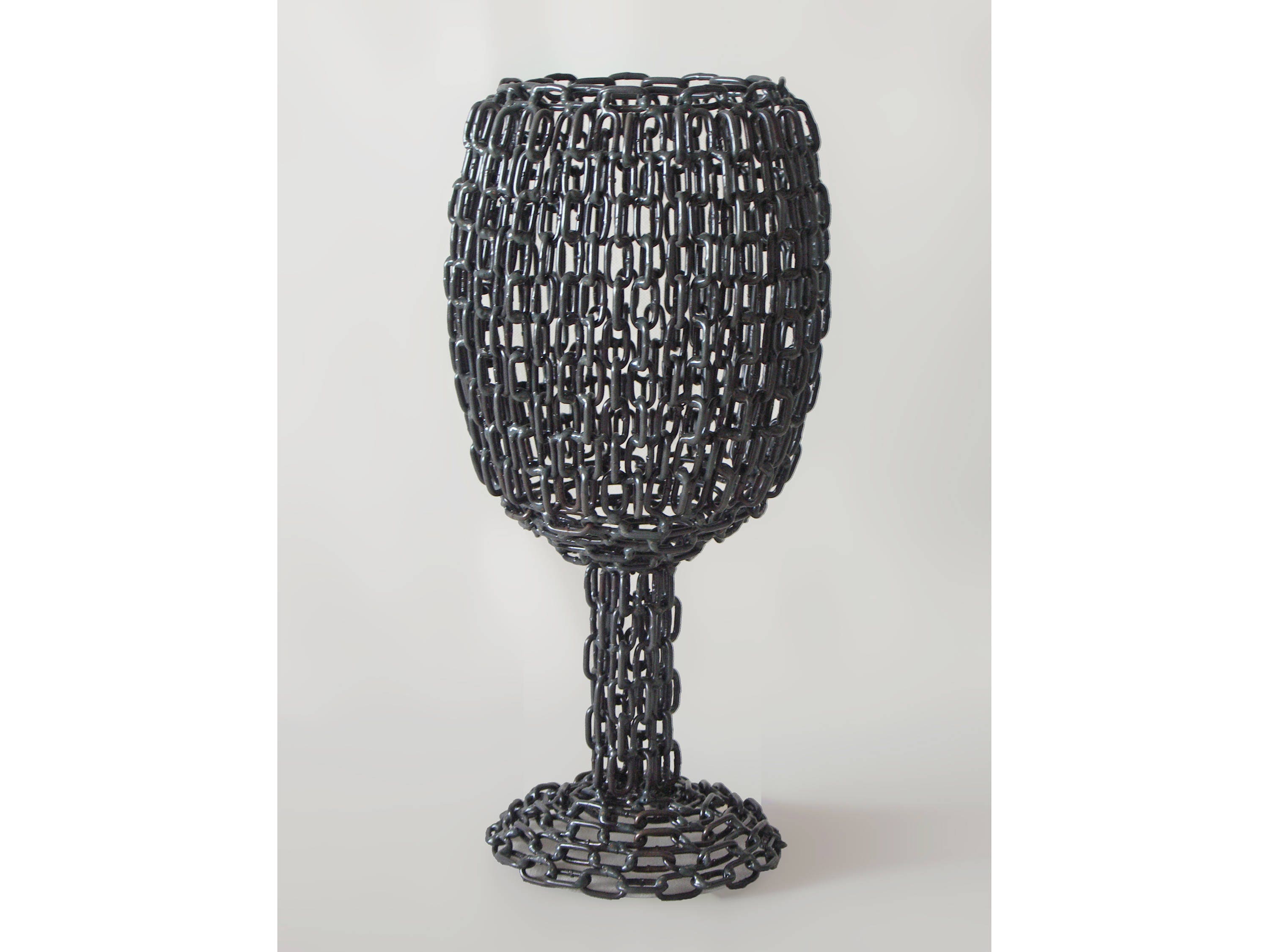 Handmade Metal Sculpture | Goblet | Associative Sculpture | Metal Art ...