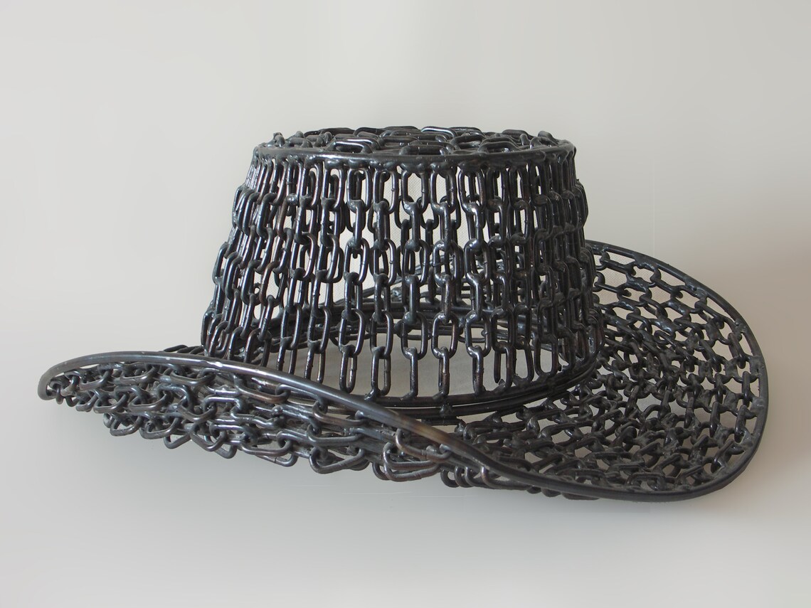 Original Sculpture Cowboy Hat Fashion Art Hat Iconic - Etsy