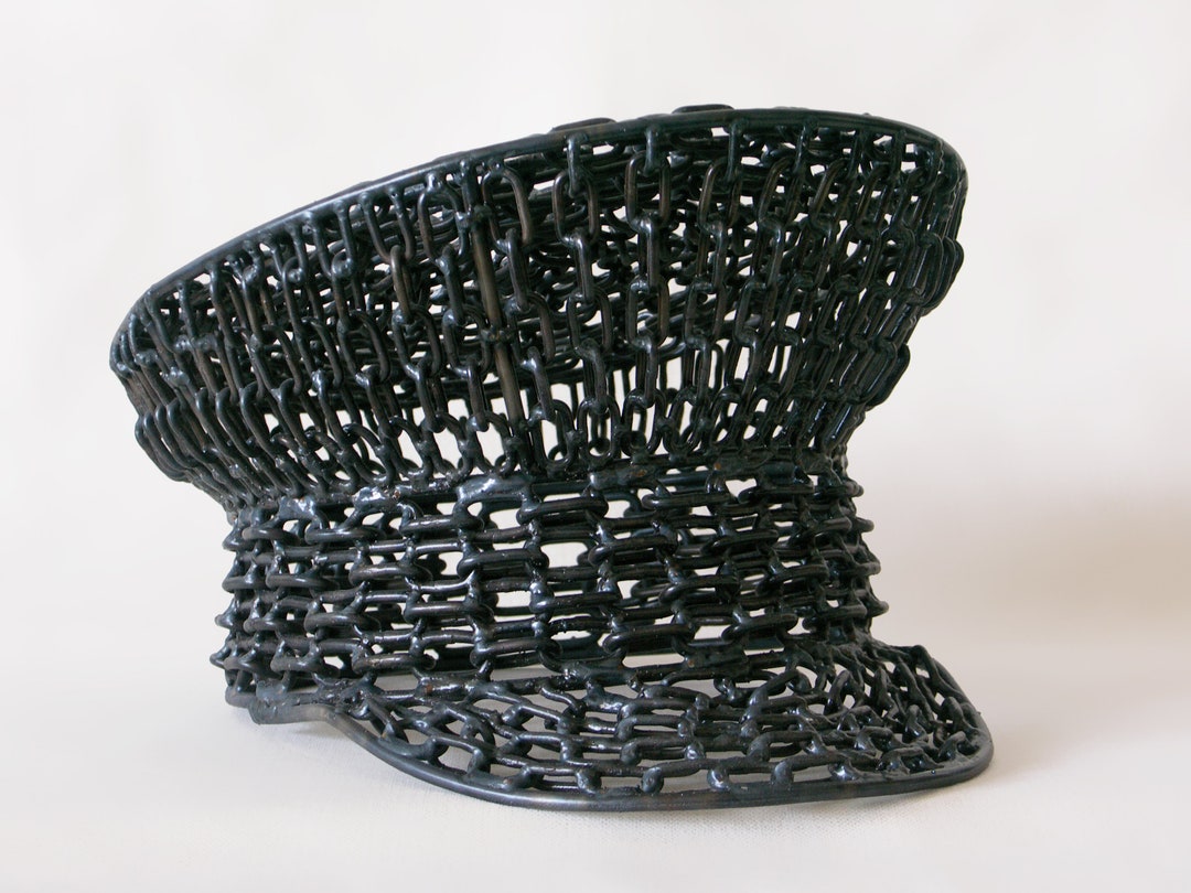 Handmade Modern Sculpture Parade Hat Hat Pop Art Fashion Art Metal ...