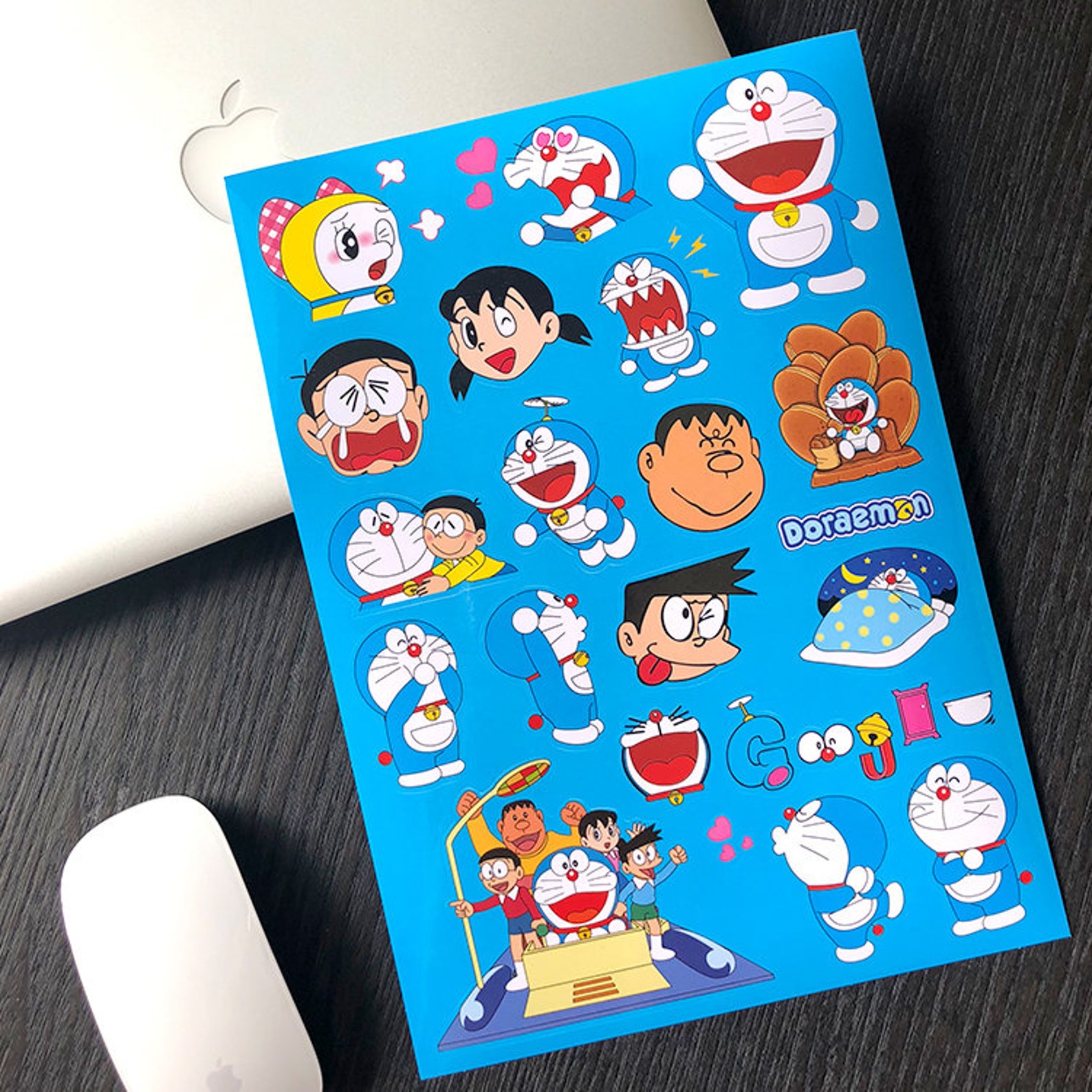 Doraemon Stickers Laptop Suitcase Stickers Anime Stickers | Etsy