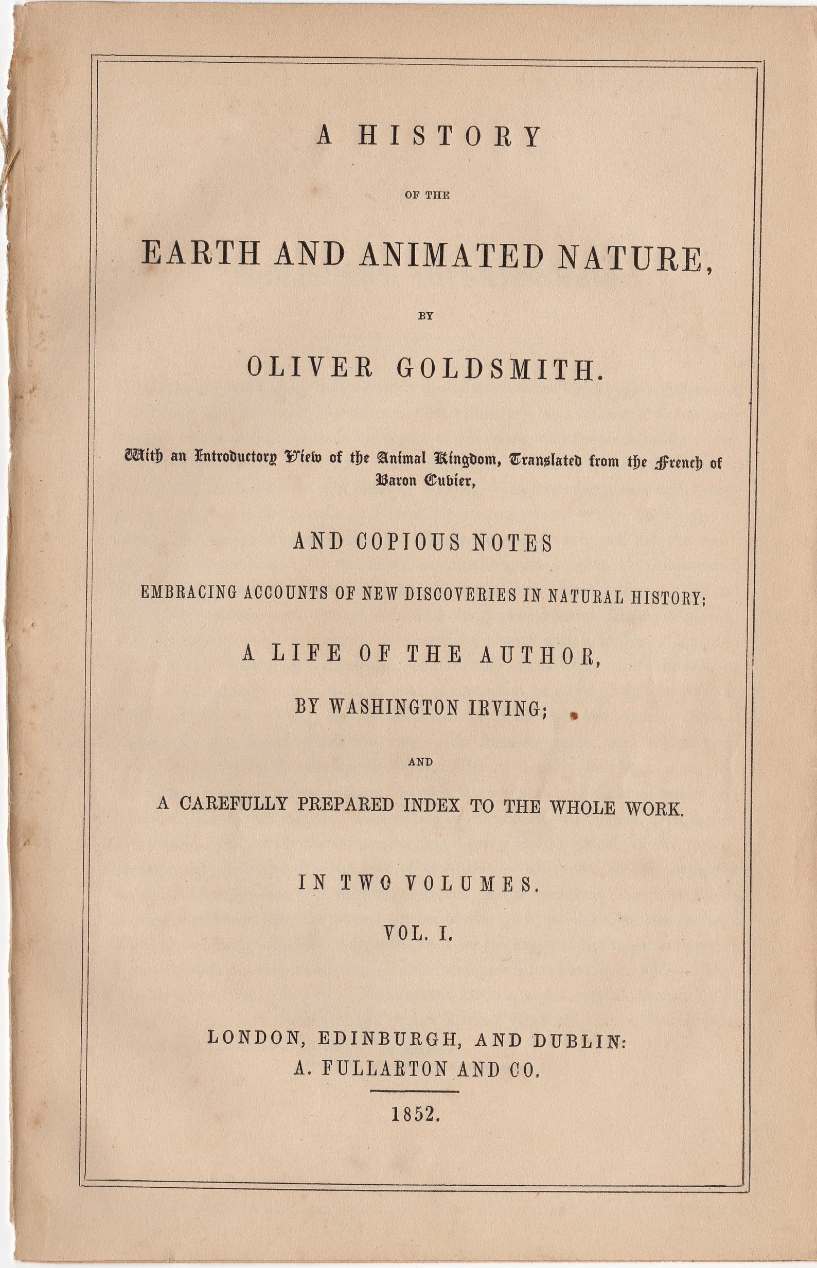 1856 Rare Antique Original Dogs Hounds Print History of Earth and ...